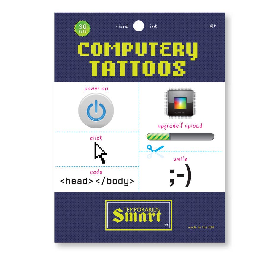 Copernicus Toys - Computery Tattoos | Mom's Milk Boutique